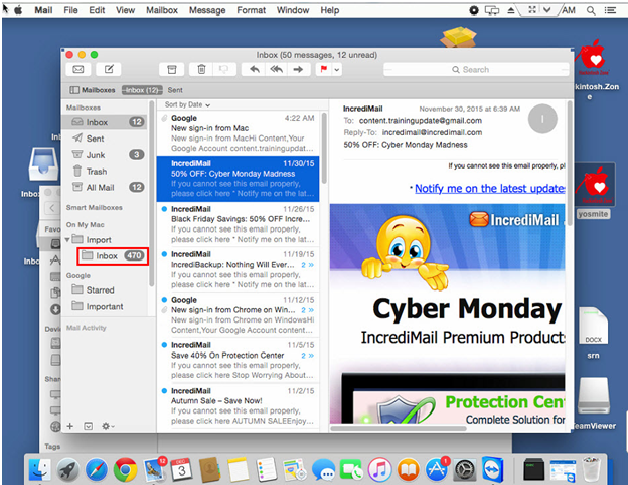 Sequential Steps for Importing MBOX Files to Mac Mail
