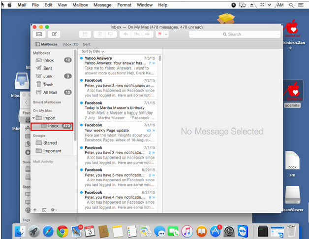 Sequential Steps for Importing MBOX Files to Mac Mail